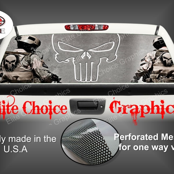 Truck Rear Window Decal Military - Etsy