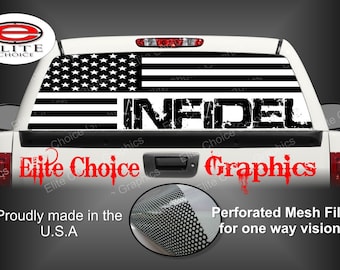 American Infidel Sticker - Etsy