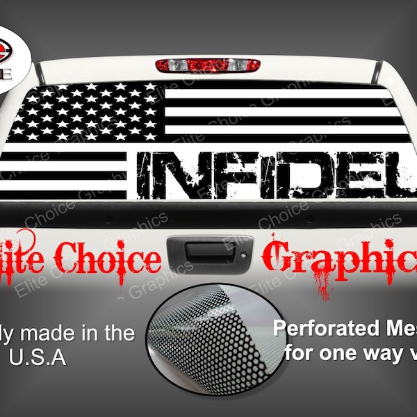 Truck Rear Window Decal Military - Etsy