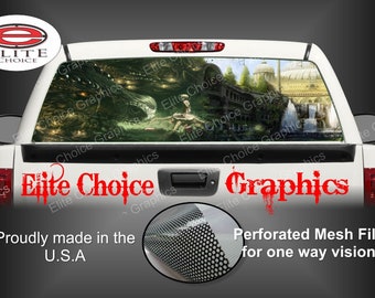 Fantasy Window Decal - Etsy