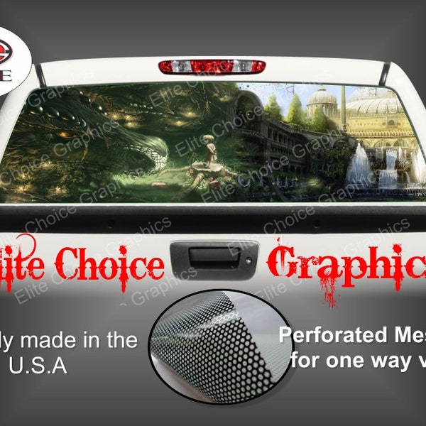 Dragon Rear Window Decal - Etsy