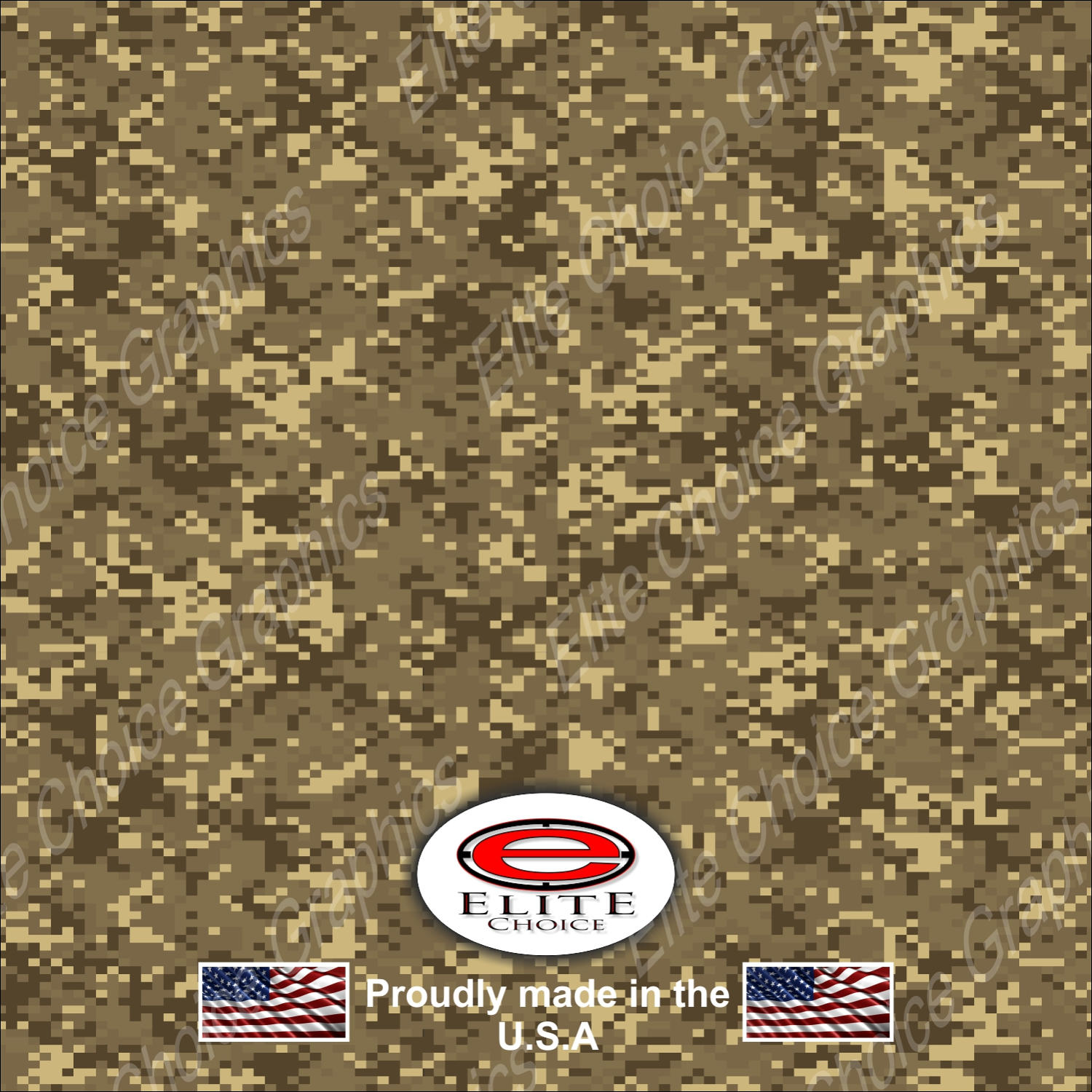 Digital Camo Chameleon Light Desert 2 15"x52" or 24"x52" Truck/pattern ...