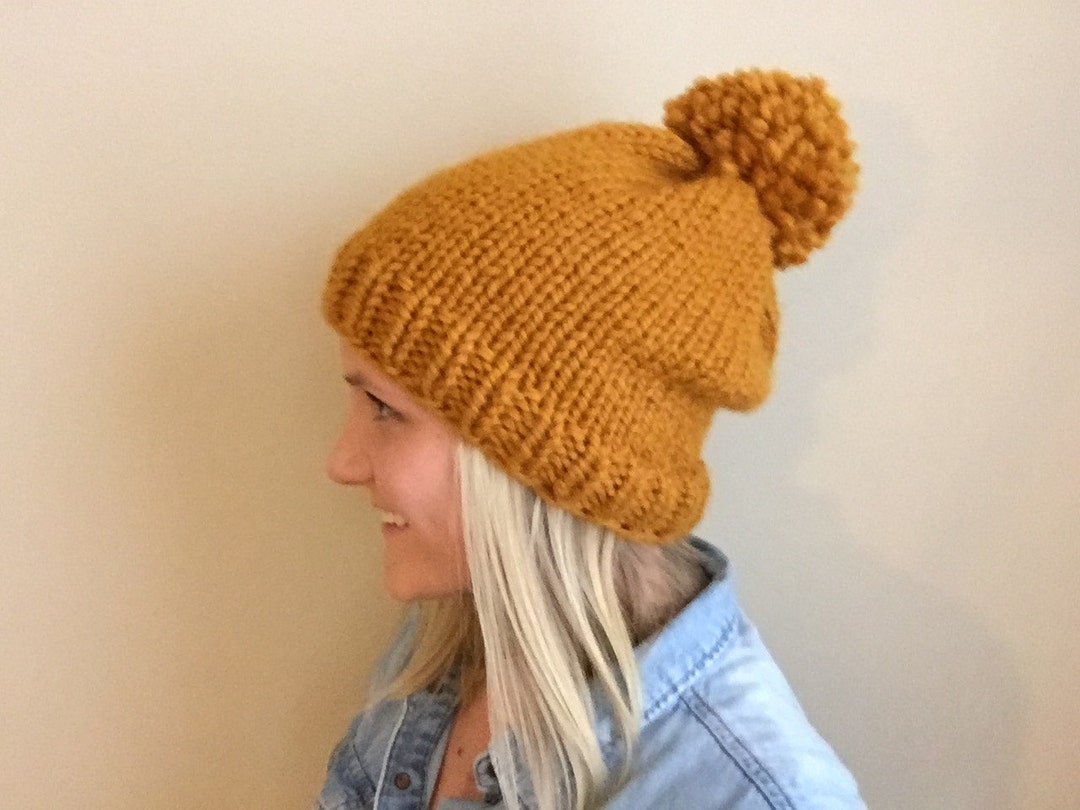 Ely Hat in Mustand - Etsy