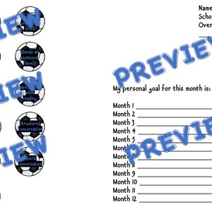 Speech Therapy Articulation Goal Tracking - Etsy