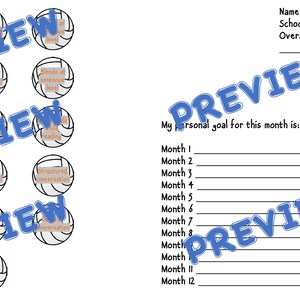 Speech Therapy Articulation Goal Tracking - Etsy