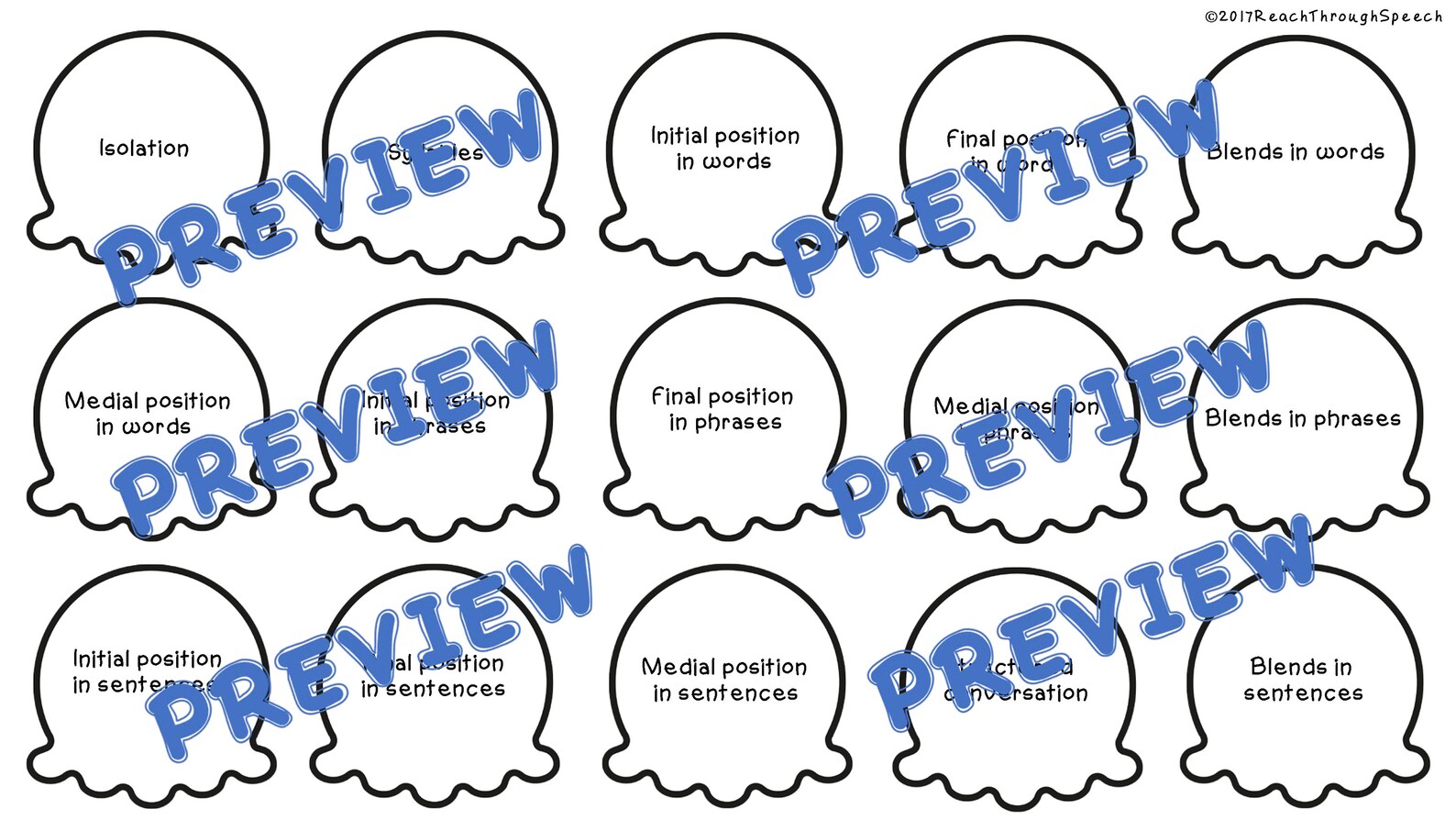 Speech Therapy Articulation Goal Tracker - Etsy