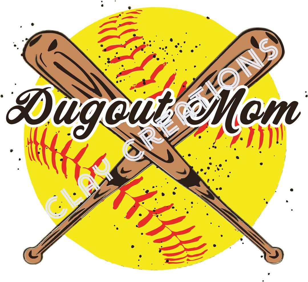 Dugout Mom Svg, Vector, Decal, DIGITAL File, Instant Download, Cutting ...