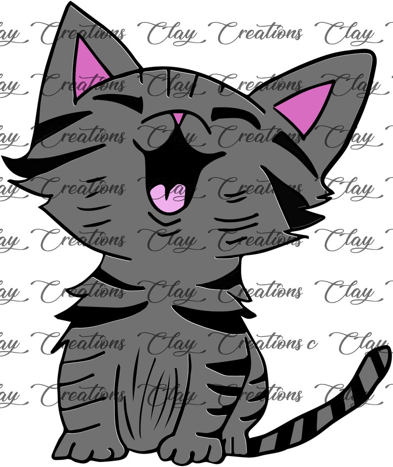 Cat Svg, Instant Download, Cricut, Cute, Silhouette, Layers, Cut Files ...