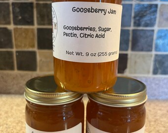 FRESH Home Made Red Gooseberry Jam All Natural Great for Gifts - Etsy