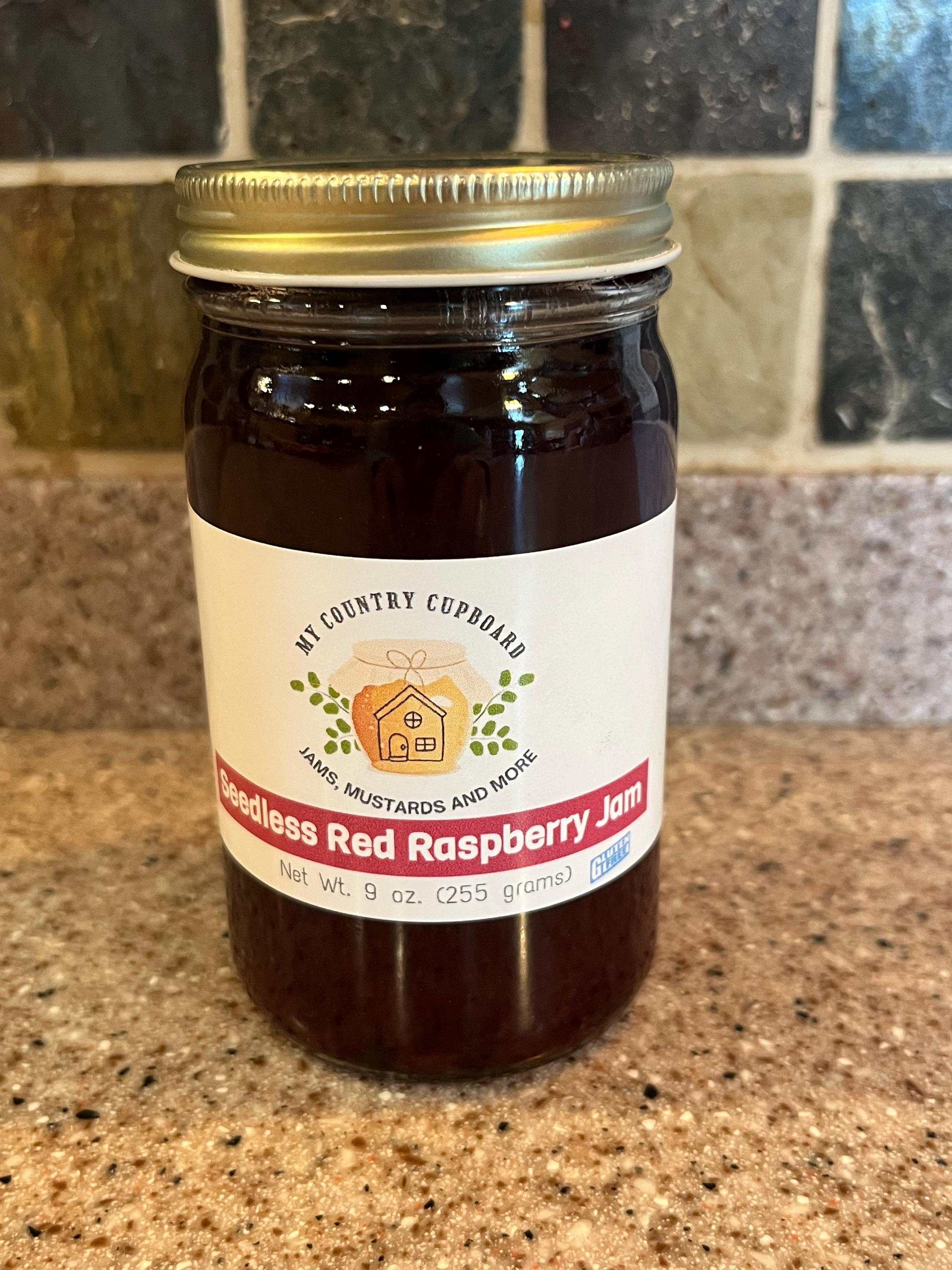 Seedless Red Raspberry Jam - Etsy