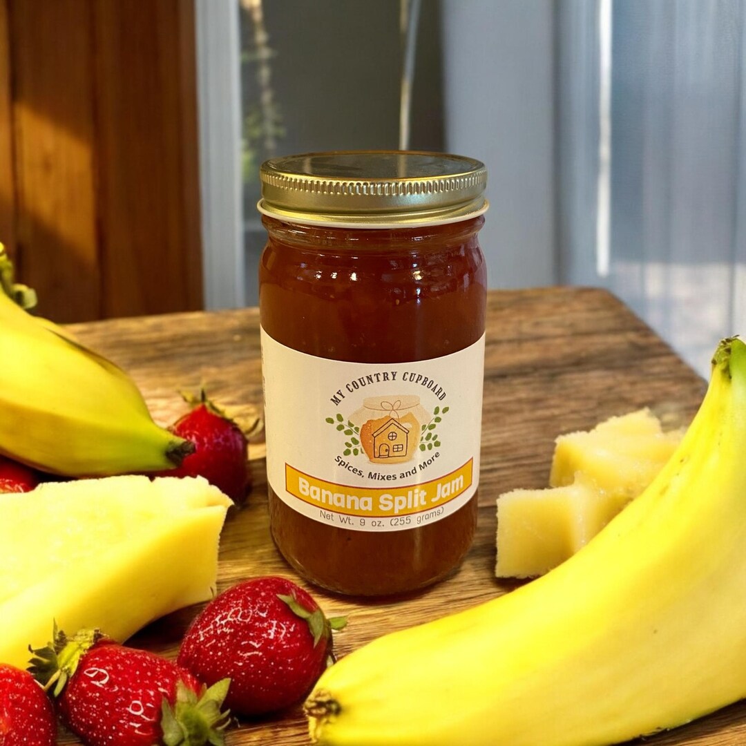 Banana Split Jam - Etsy