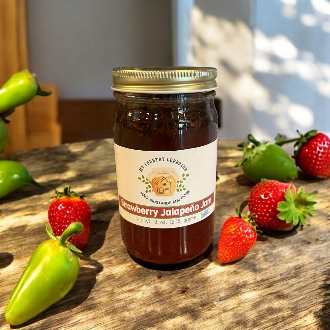 Strawberry Jalapeno Jam - Etsy