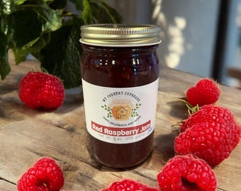 Red Raspberry Jam - Etsy