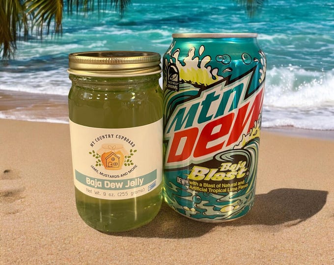 Having a Baja Blast - Cute Taco Bell Mountain Dew Epoxy Acrylic Magnet ...