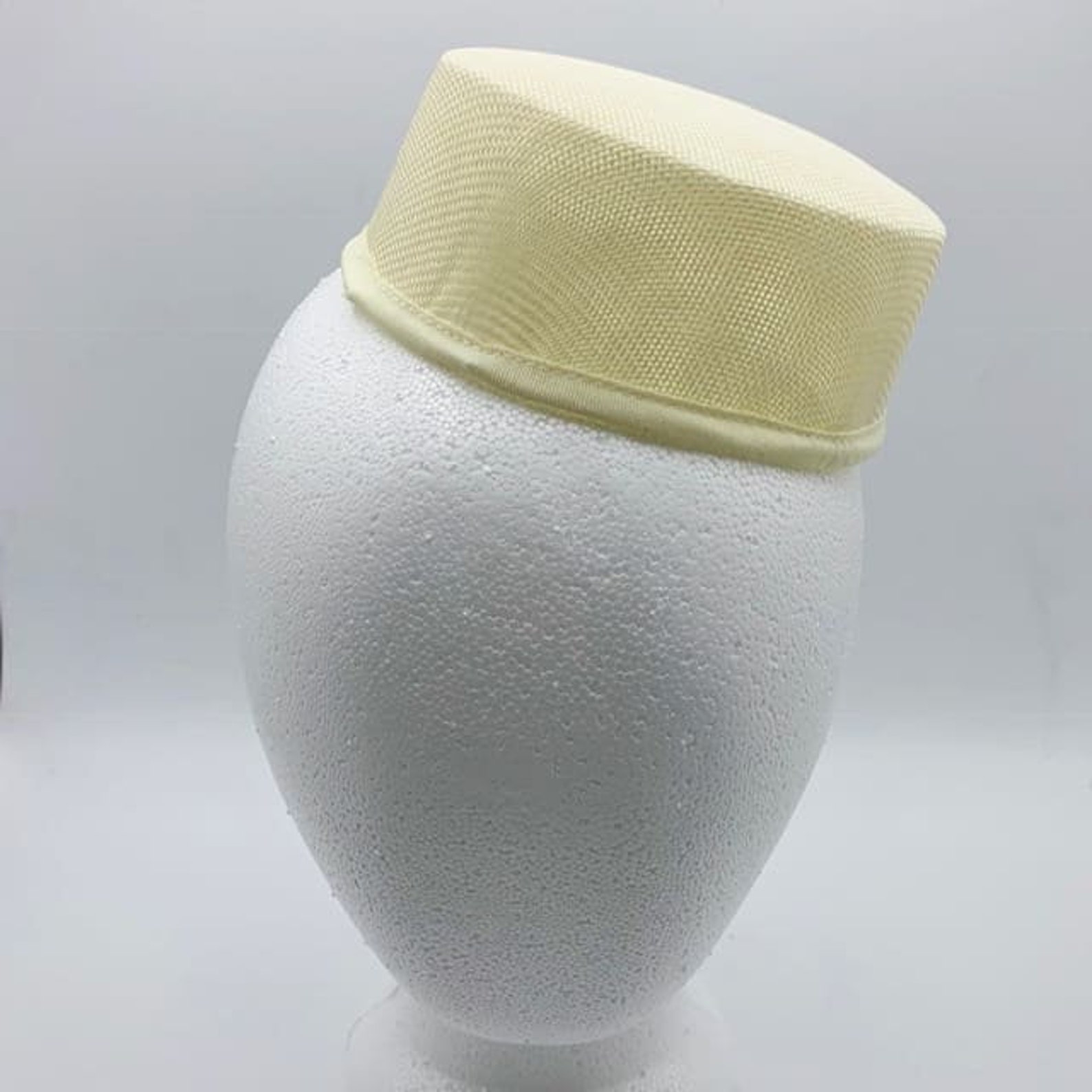 Buckram Pillbox Hat Frame (2" Height) - Etsy