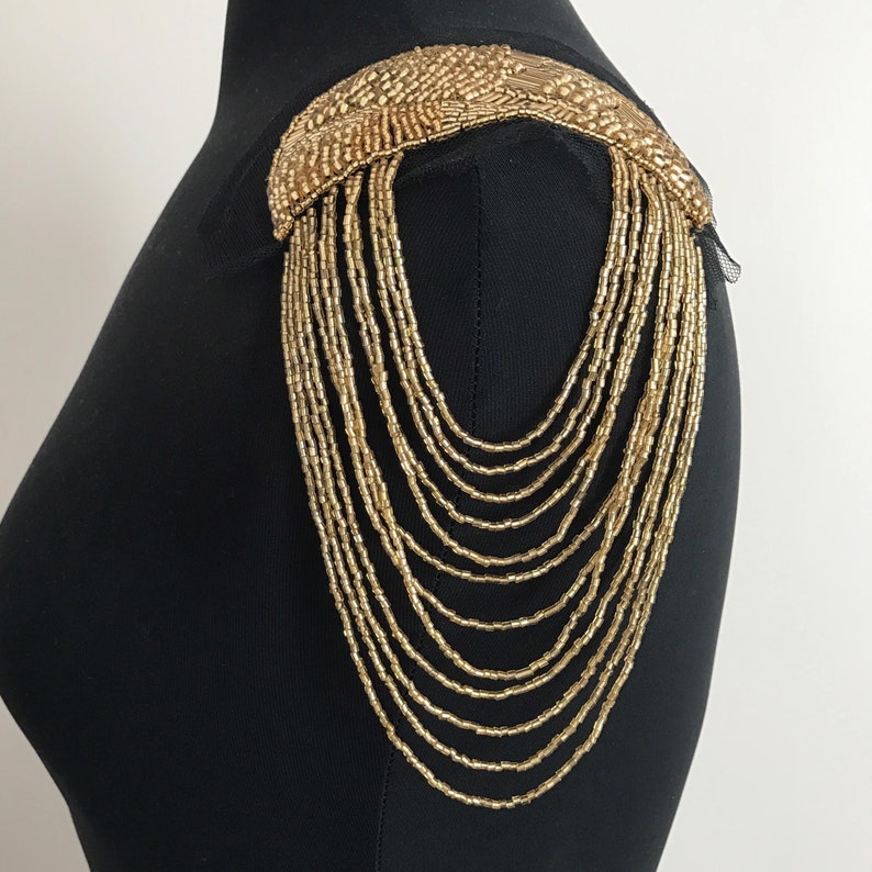 Beaded Epaulet - Etsy