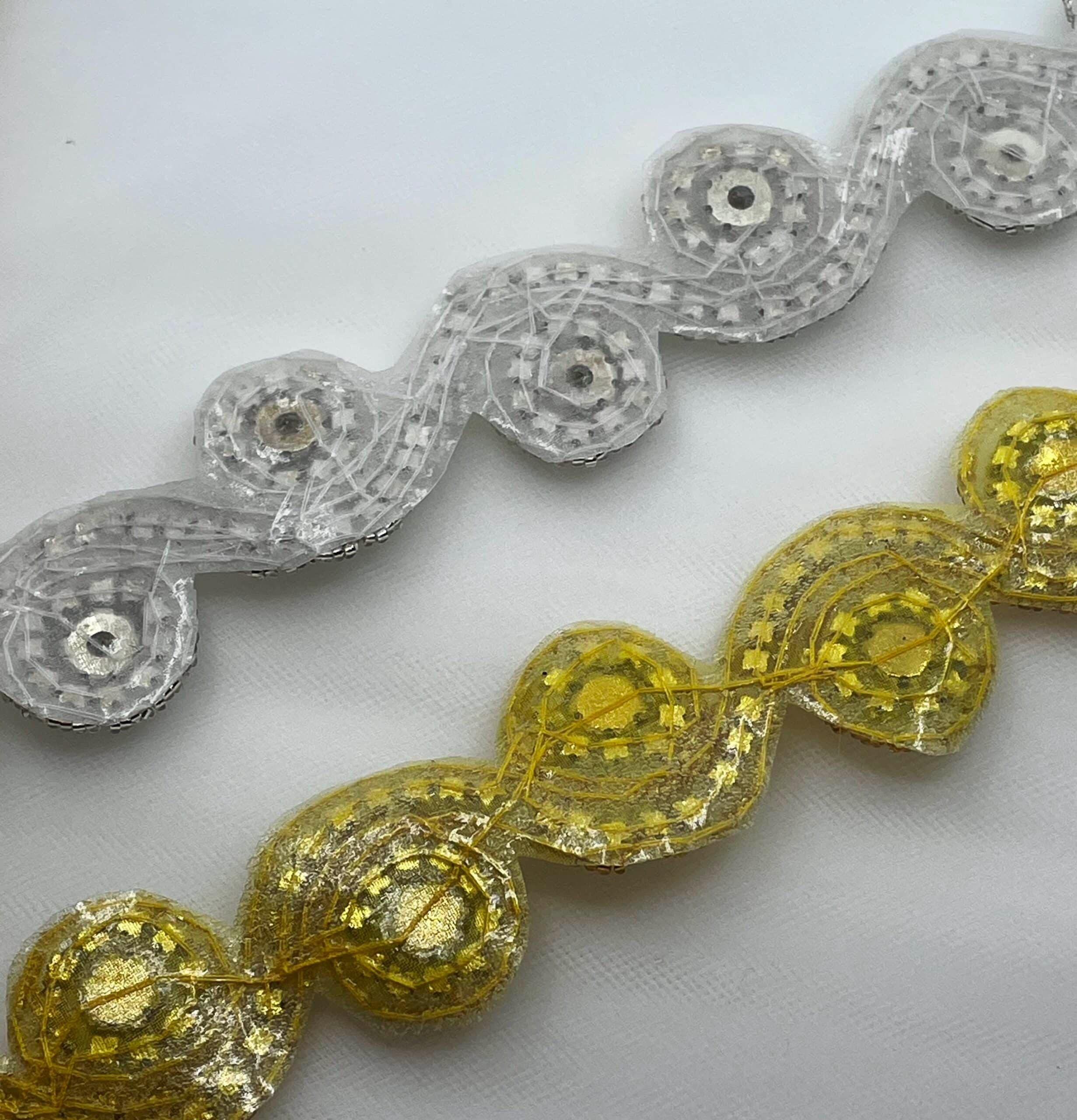 Swirly AB Rhinestone Trim *clearance* - Etsy