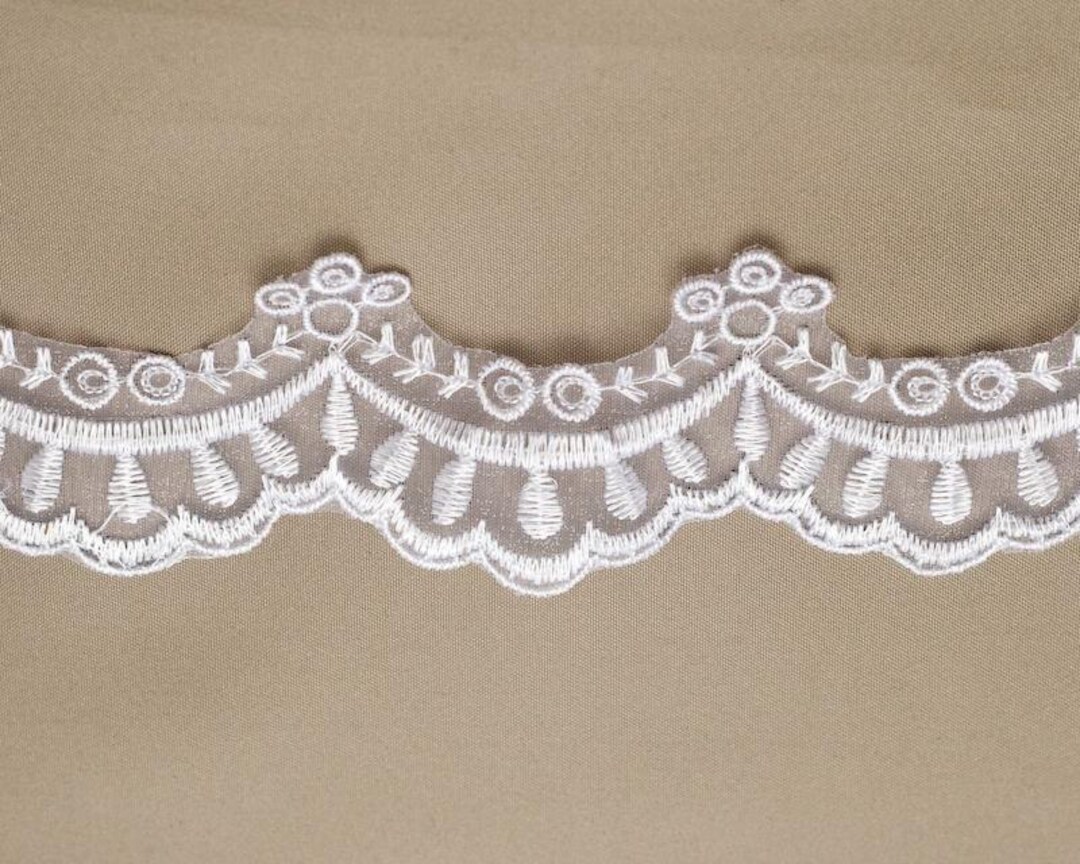 Lena Scallop Organza Lace Trim - Etsy