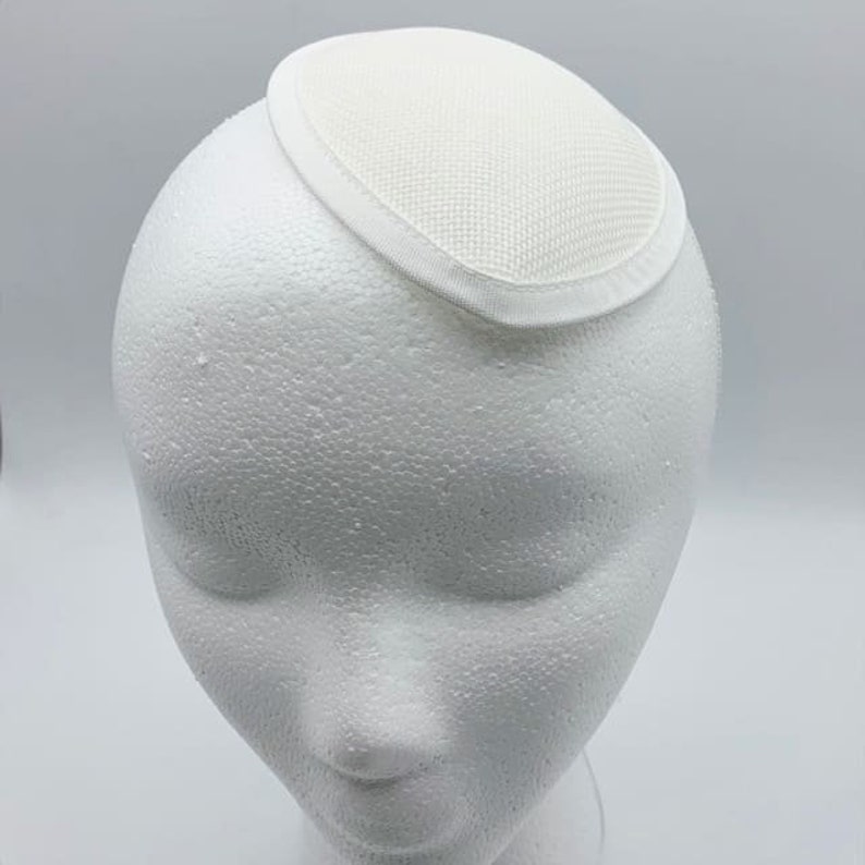 Small Buckram Teardrop Fascinator Base - Etsy