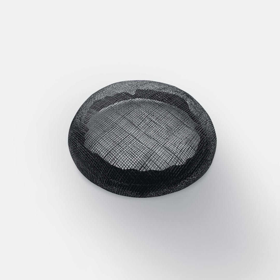 Sinamay Smartie Shaped Round Fascinator Base | DIY Millinery Hat Making ...