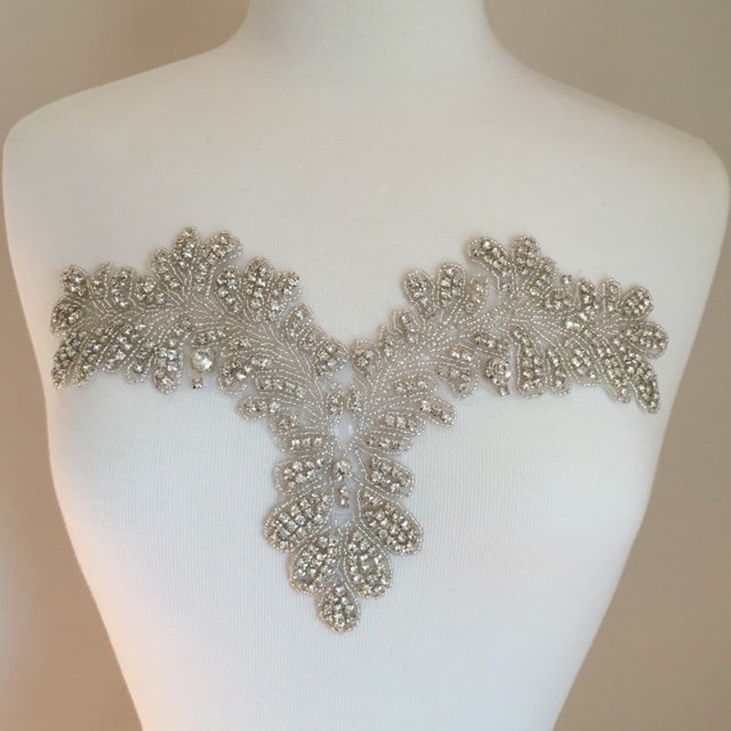 Neckline Applique - Etsy