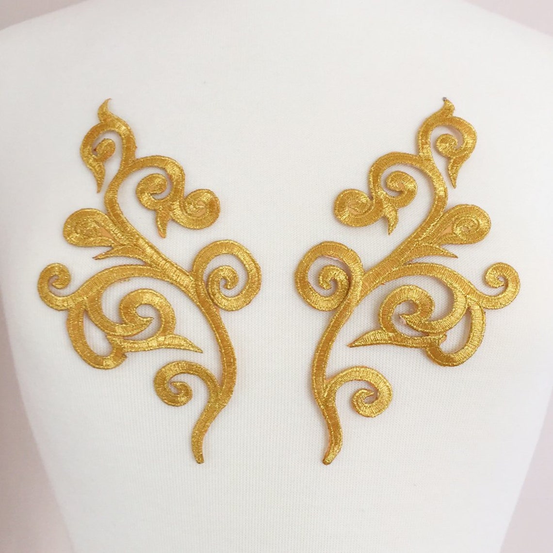 Matching Swirl Embroidery (iron-on) - Etsy