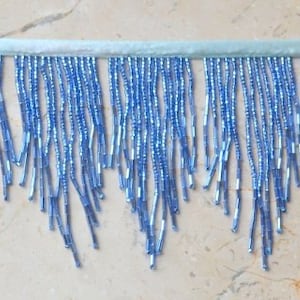 4″ Variegated Beaded Fringe - A - Sold by Yard - Etsy