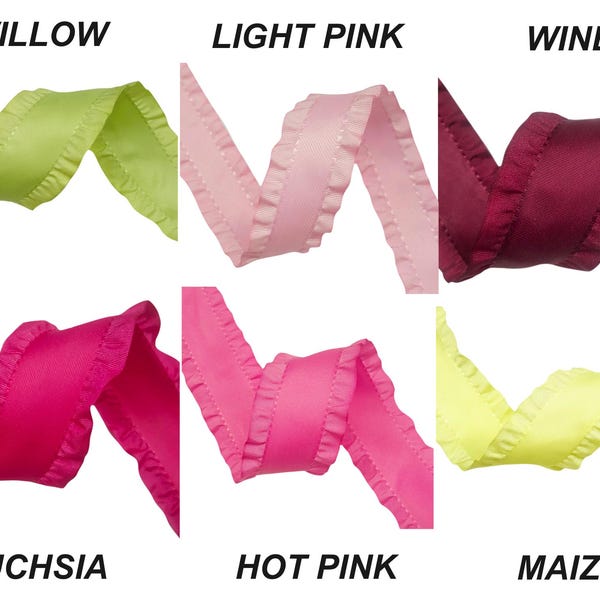 Ruffle Ribbon - Etsy