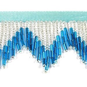 1″ Variegated Beaded Fringe - Sold by Yard - Etsy