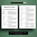 Buy Michelle Modern Resume Template / CV Template Cover Letter Online ...