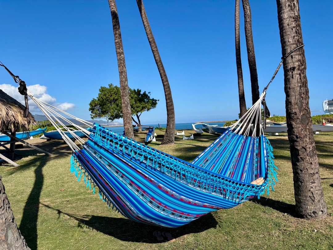 Hammock With Indigionous Artwork - FREE Shipping From Maui, Hawaii • UV ...