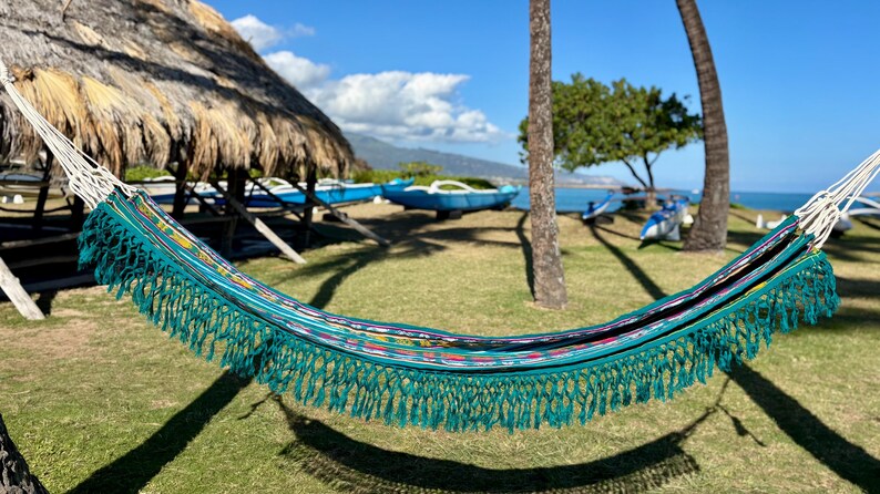 Hammock With Indigionous Artwork - FREE Shipping From Maui, Hawaii • UV ...