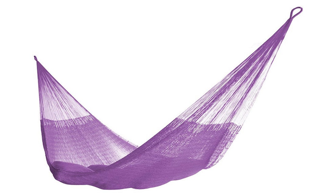 Purple Hammock, Fair Trade Mayan Hammock, Cotton Woven Hammocks - Etsy