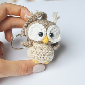 Keychain Owl - CROCHET PDF PATTERN (english) - Etsy