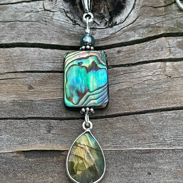 Abalone Pendant - Etsy