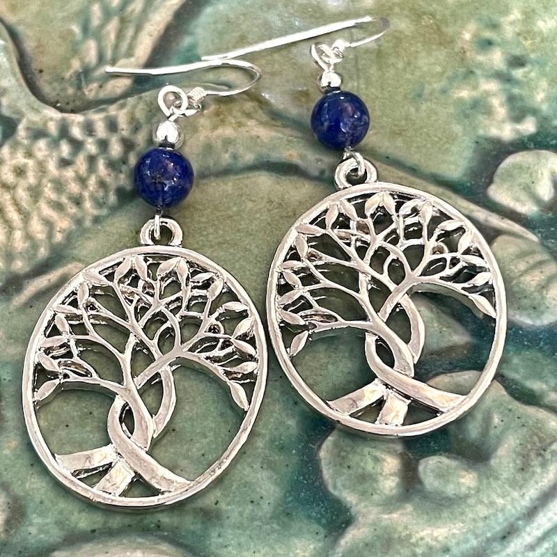Tree of Life Ear Rings - Etsy