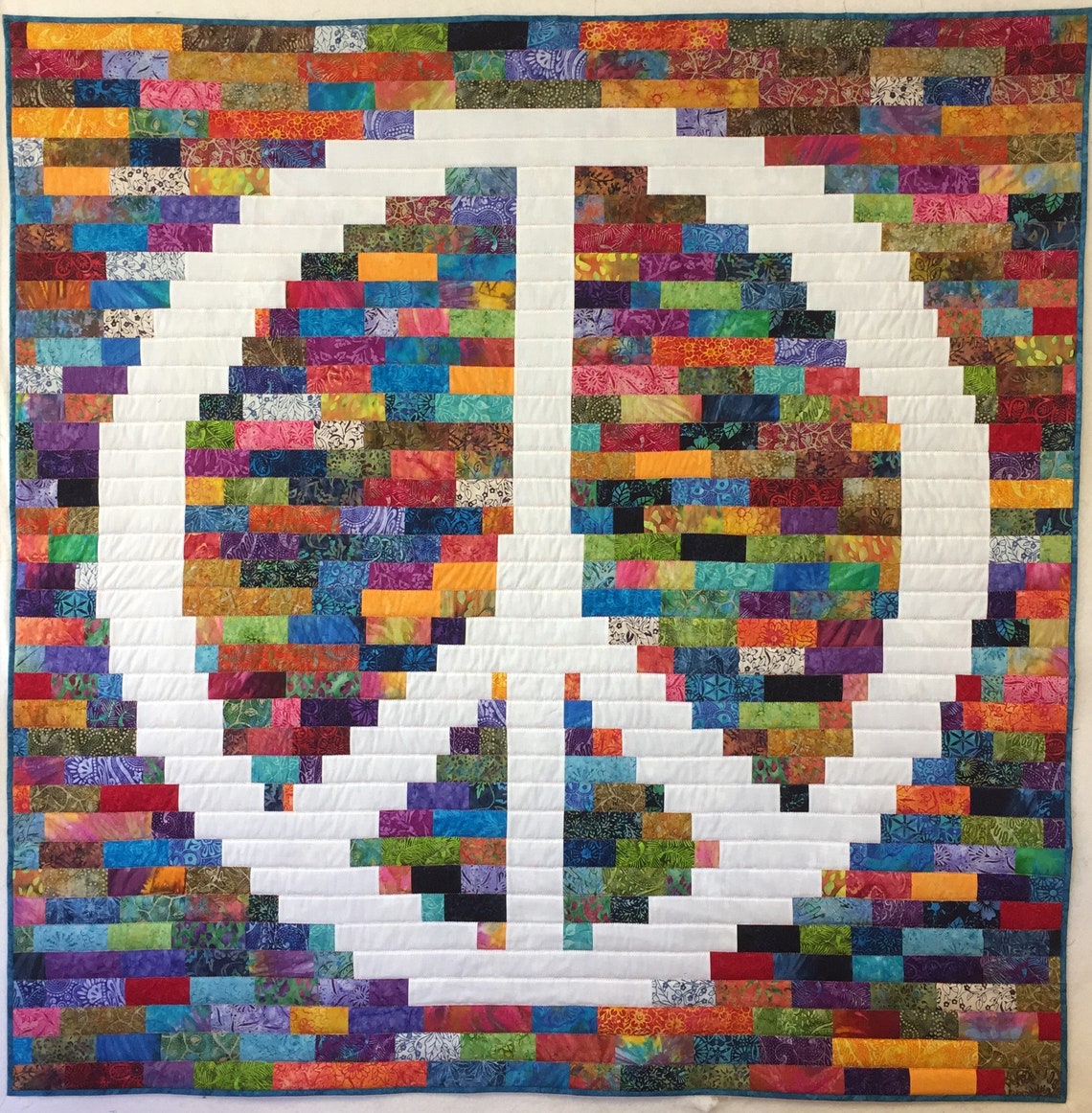 Peace in Pieces-a Jelly Roll Friendly or Scrap Quilt Designed by J ...