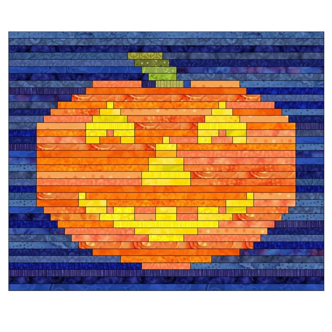 Jolly Scrap O Lantern Designed by J. Michelle Watts-halloween Quilt ...