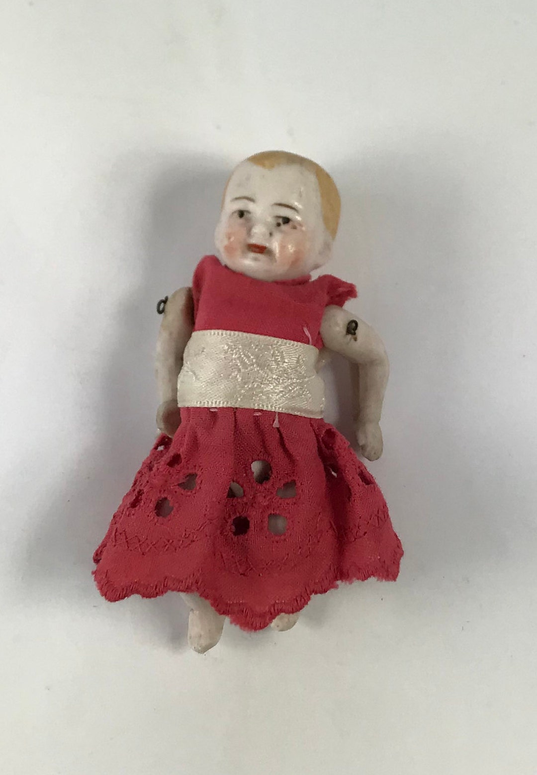 Vintage Miniature Baby Doll - Etsy