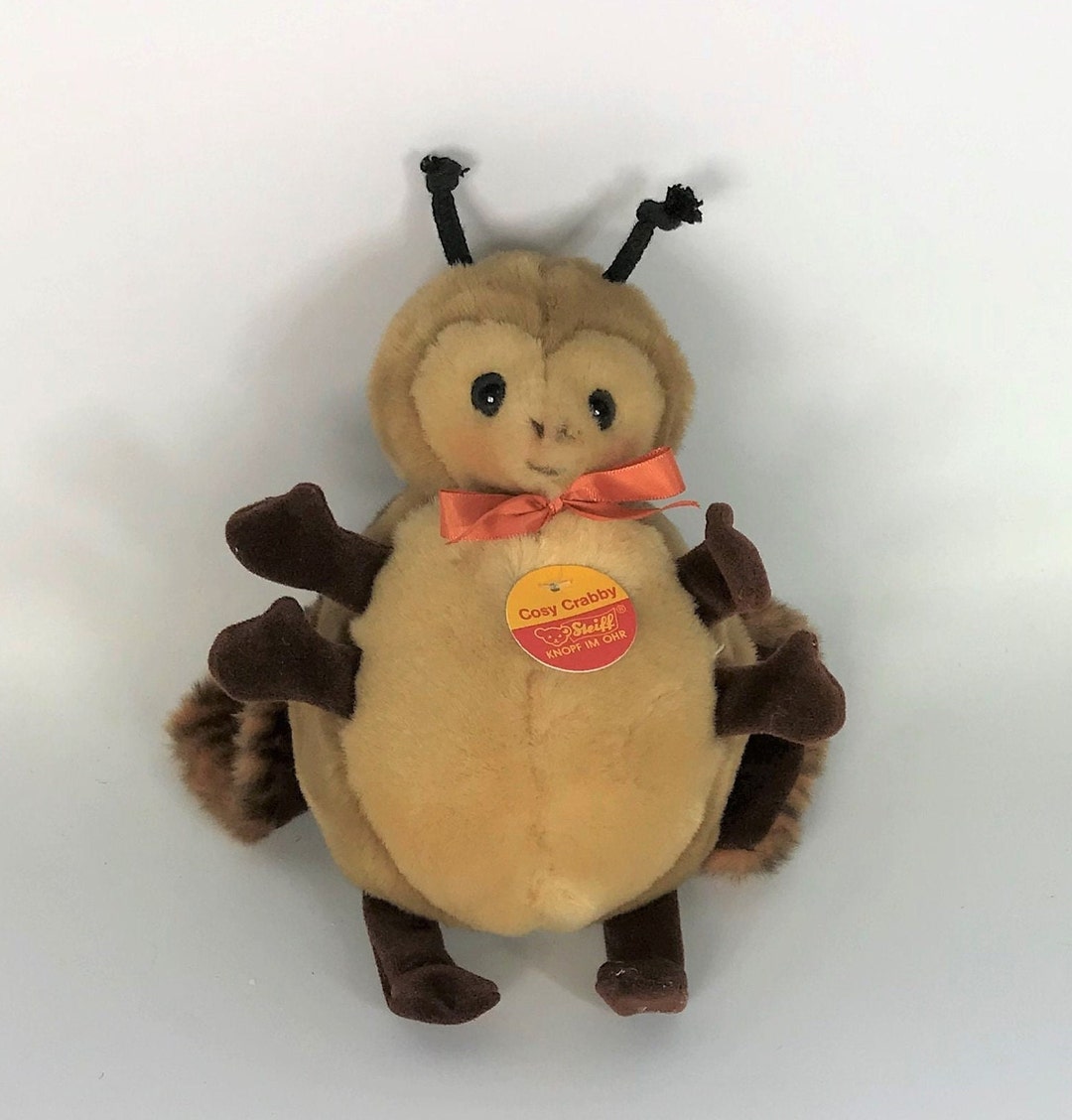 Vintage Steiff Cosy Crabby. All Identity Tags and Steiff Button. - Etsy