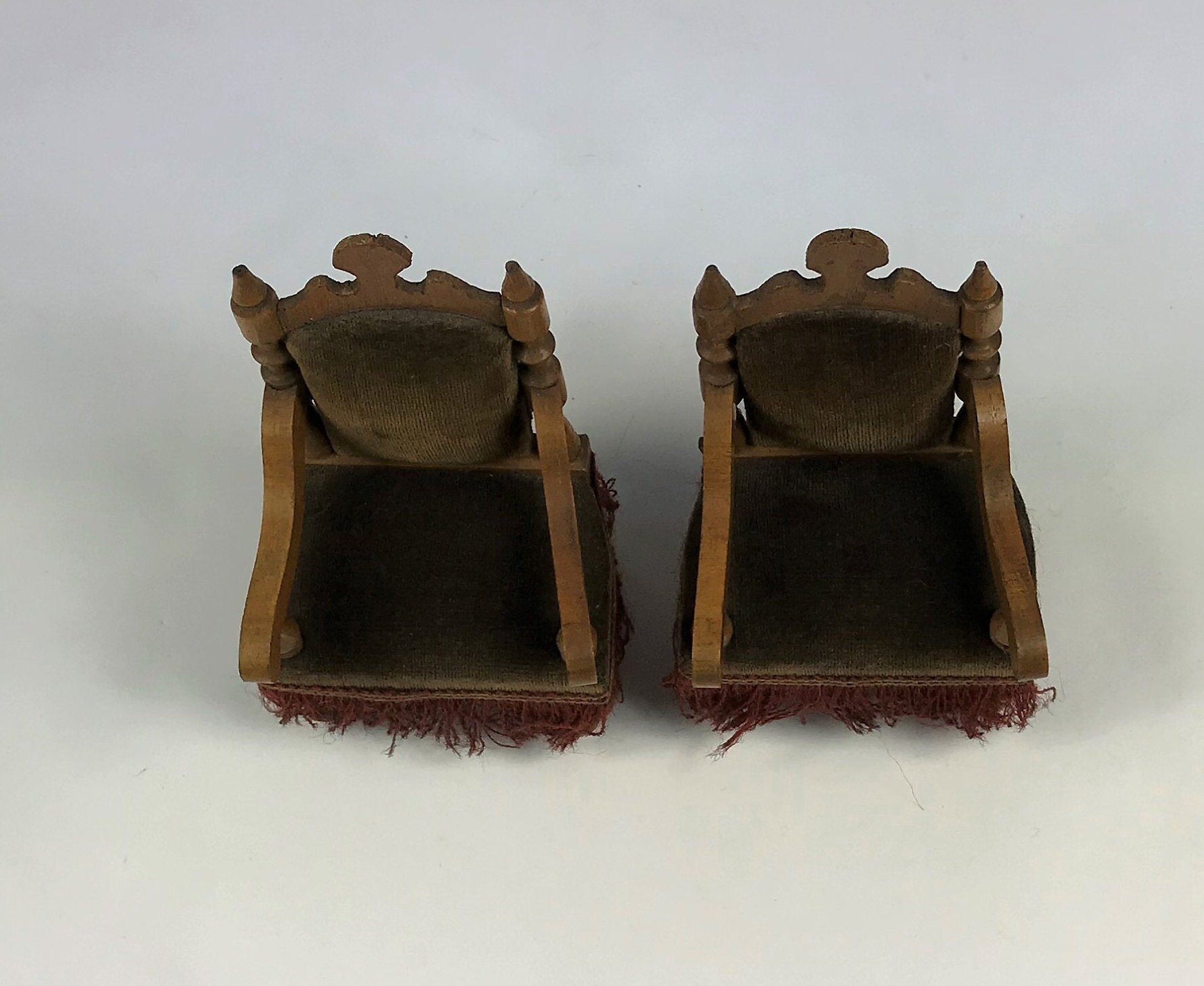 Fabulous Pair of Impressive Dolls House Chairs. C.1880 - Etsy UK