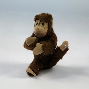 Vintage Miniature Steiff Jocko Monkey. With Button ID. Jointed - Etsy