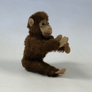 Vintage Miniature Steiff Jocko Monkey. With Button ID. Jointed - Etsy