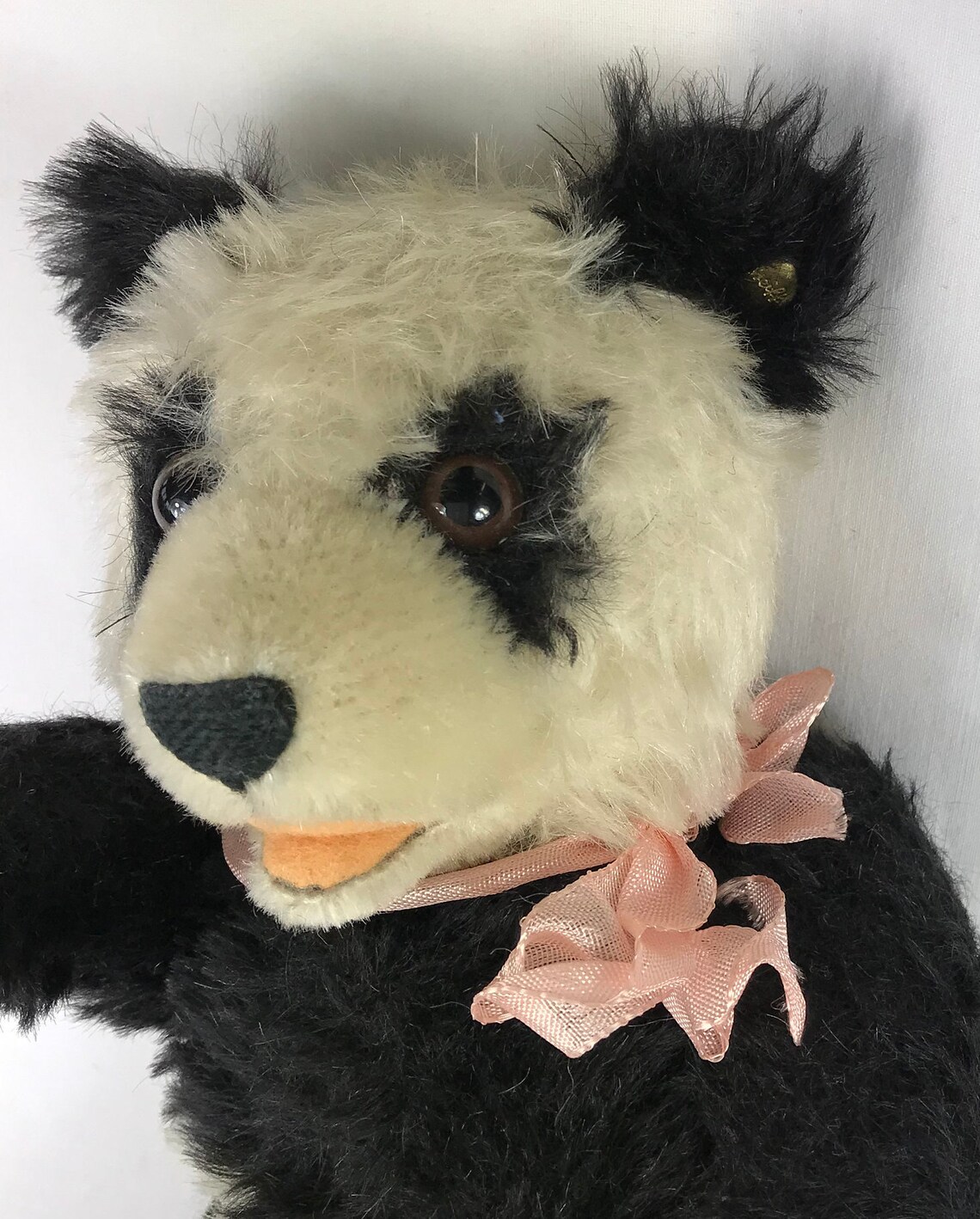 Vintage Steiff Teddy Panda Bear Replica 1938 Mohair. With | Etsy