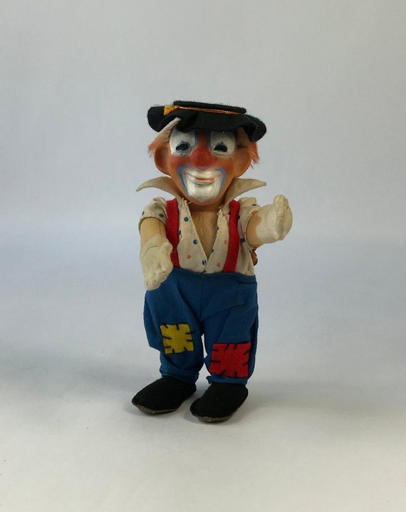 Steiff Clownie Collectible Clown Doll Vintage Toy. Original | Etsy