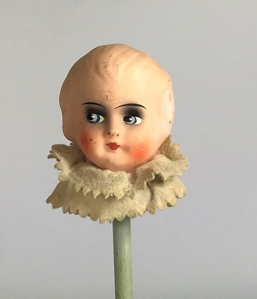Vintage Side Eye Doll Head Hat or Wig Stand. Circa 1930. - Etsy