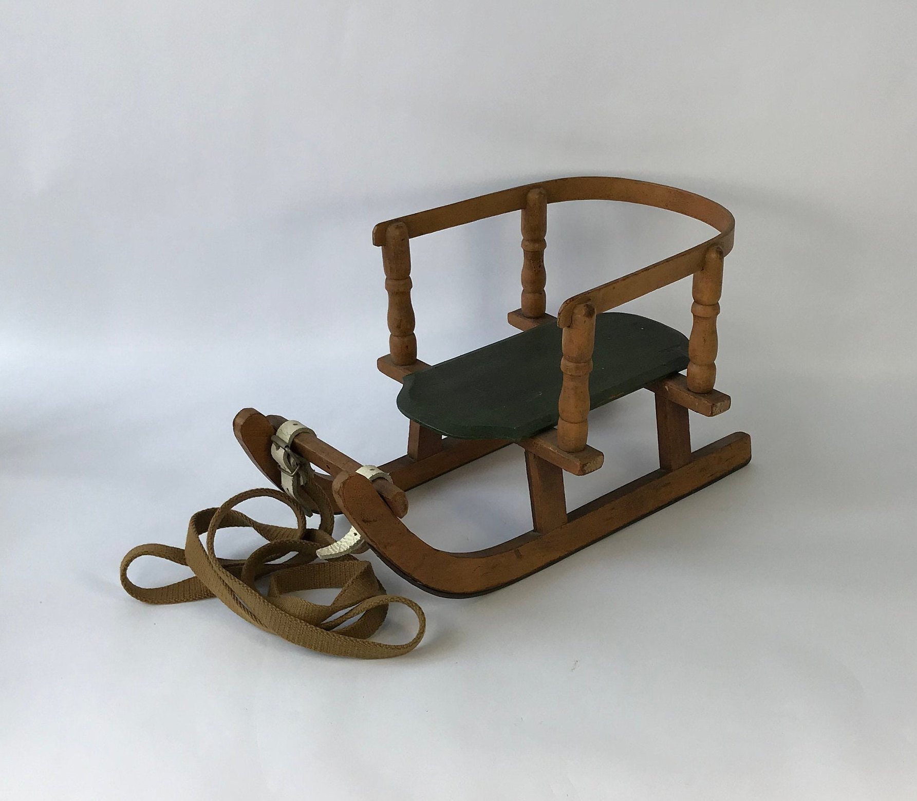 Vintage Miniature Turned & Bentwood Doll'stoy Sled /sledge, - Etsy UK