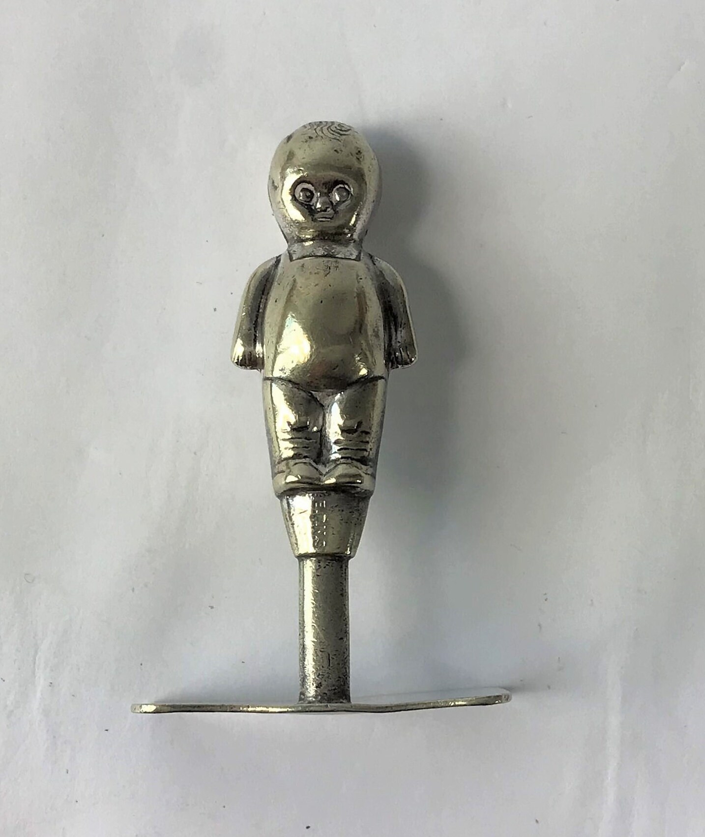 Rare Vintage Silver Plate Baby Pusher. in Kewpie Form. - Etsy