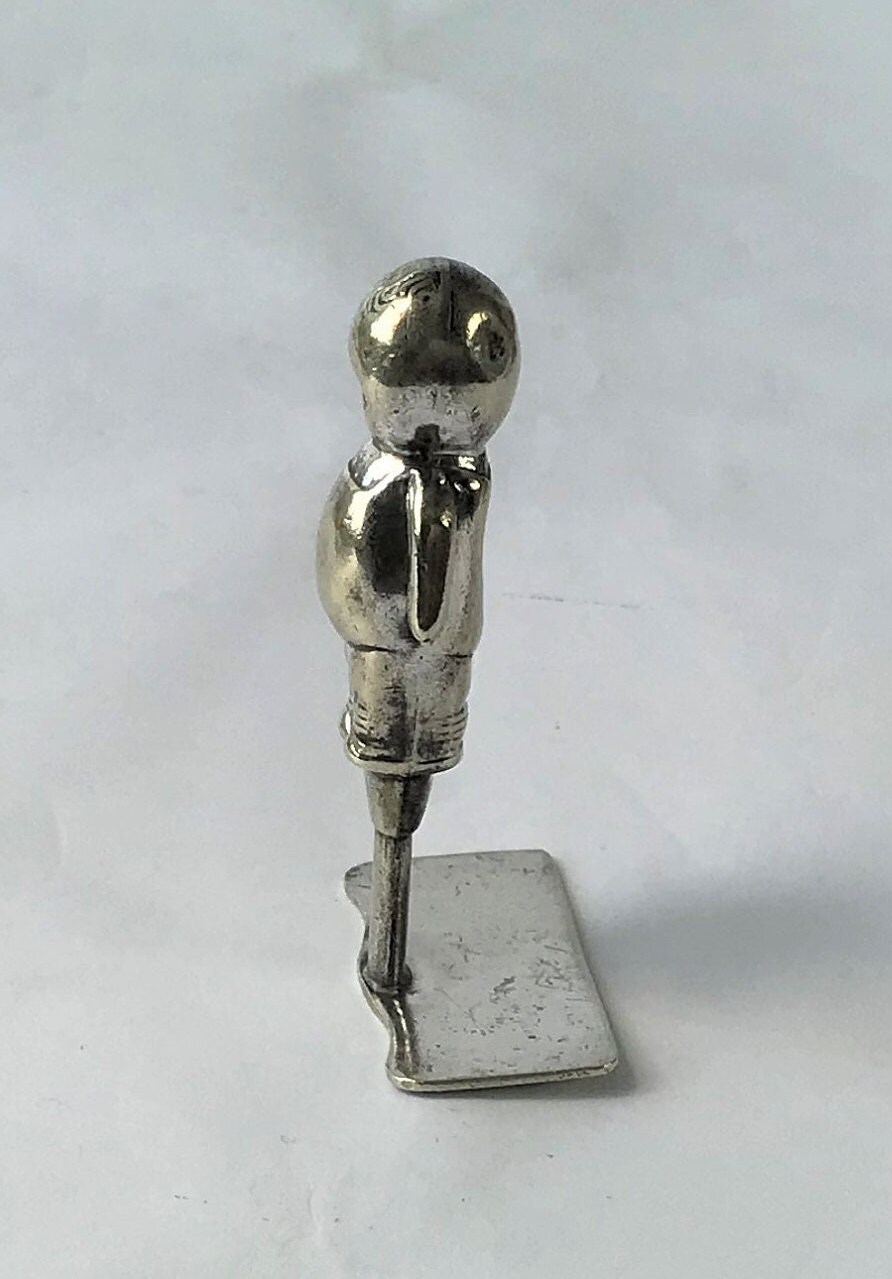 Rare Vintage Silver Plate Baby Pusher. in Kewpie Form. - Etsy
