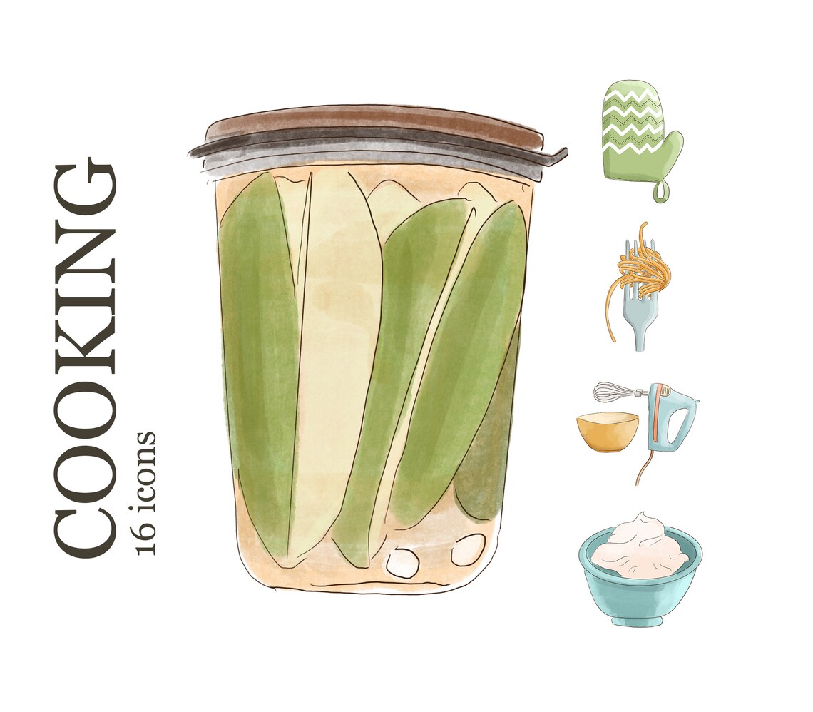 16 COOKING Instagram story icons. Highlight covers. Bakery | Etsy